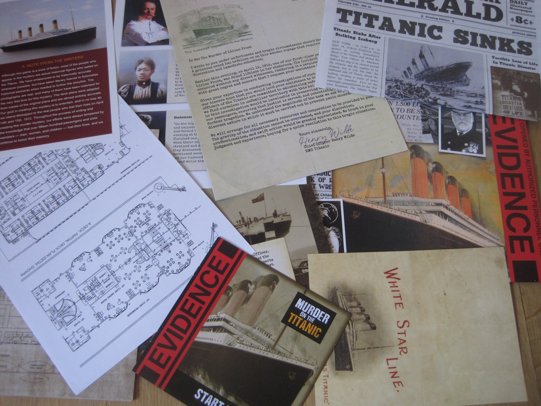 Murder On The Titanic - Solve The Murder