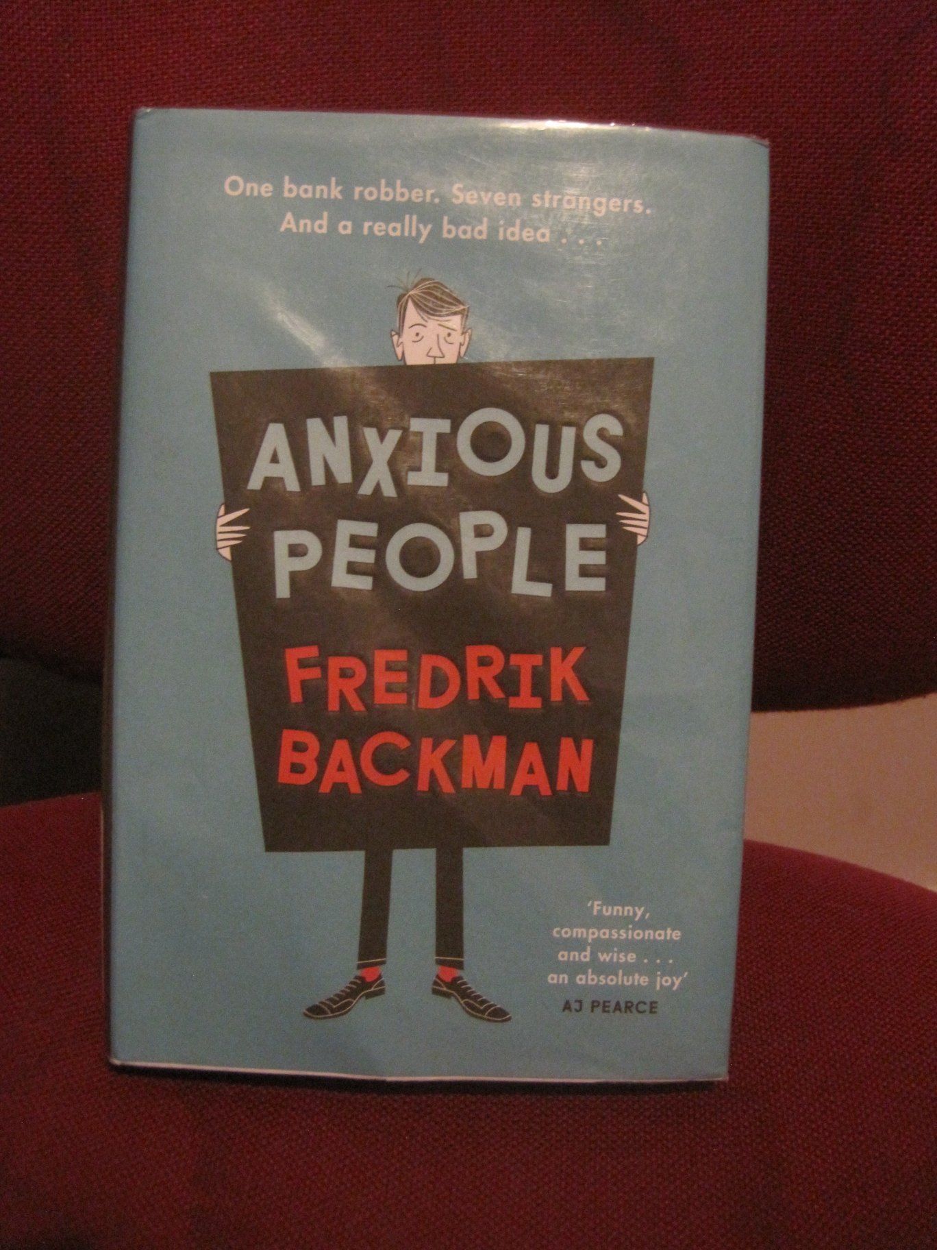 Anxious People by Fredrik Backman (review) - Solve The Murder