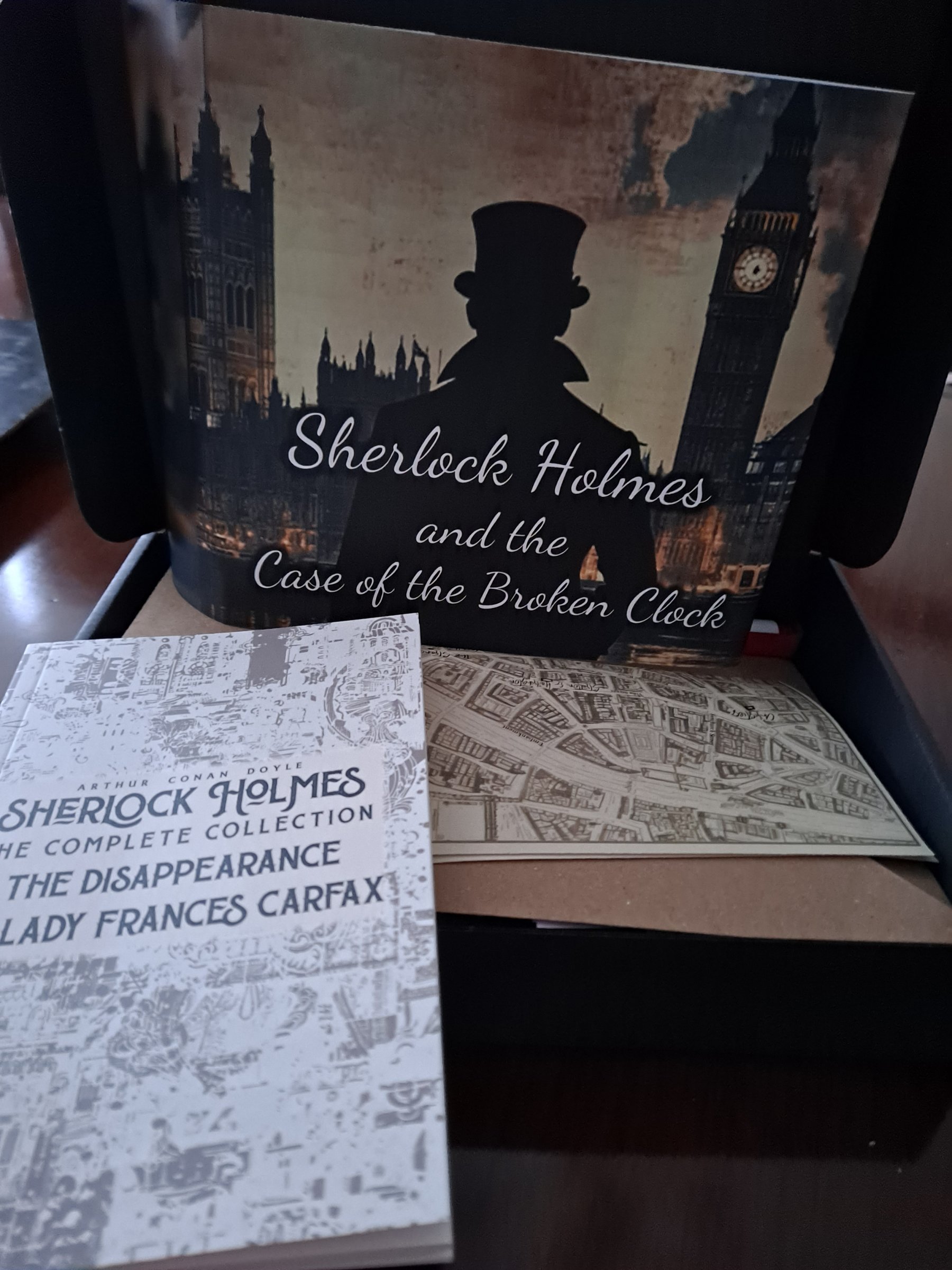 Sherlock Holmes and the Case of the Broken Clock - Solve The Murder